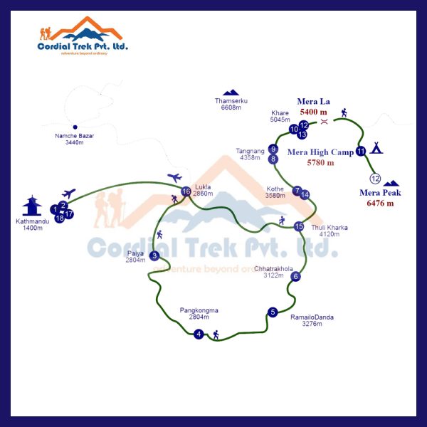 Mera Peak Climbing 18 Days Trek - Cordial Trek