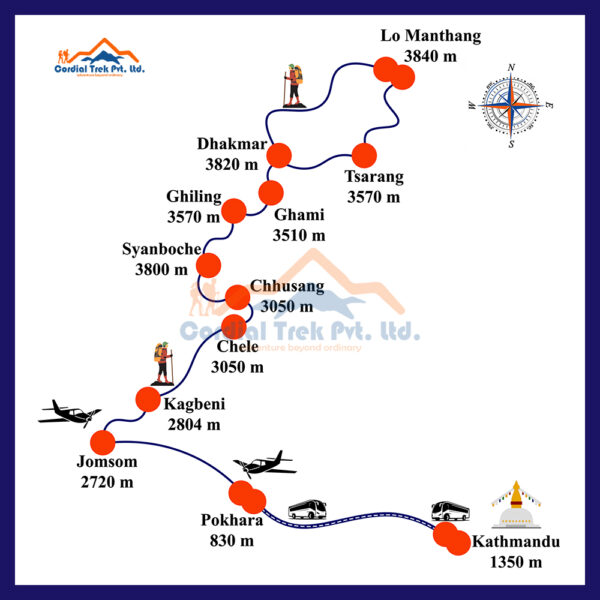 Upper Mustang Trek - Cordial Trek